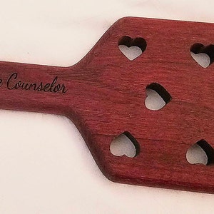 Wood Spanking Paddle Attitude Adjustment With Instructions - Etsy
