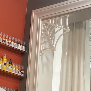 Spider Web Door Corner Gothic Home Decor 3D Printed - Etsy