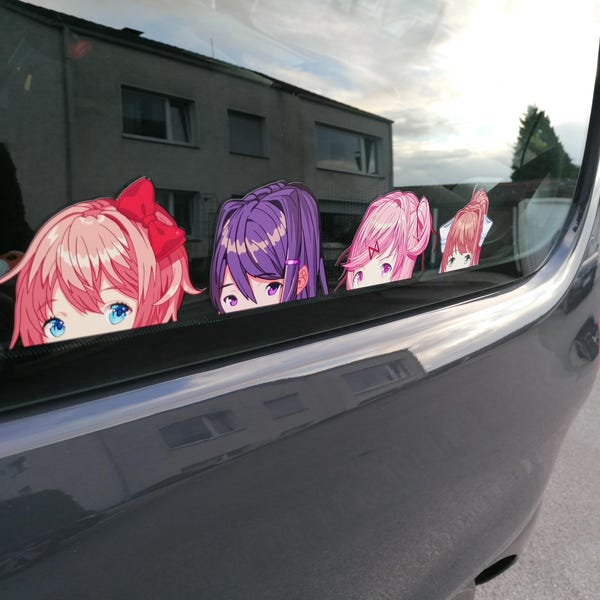 Just Doki Doki Literature Club, Monika, Yuri, Sayori, Natsuki, DDLC ...
