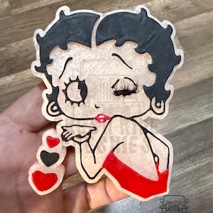 Betty Boop Freshie Mold - Etsy