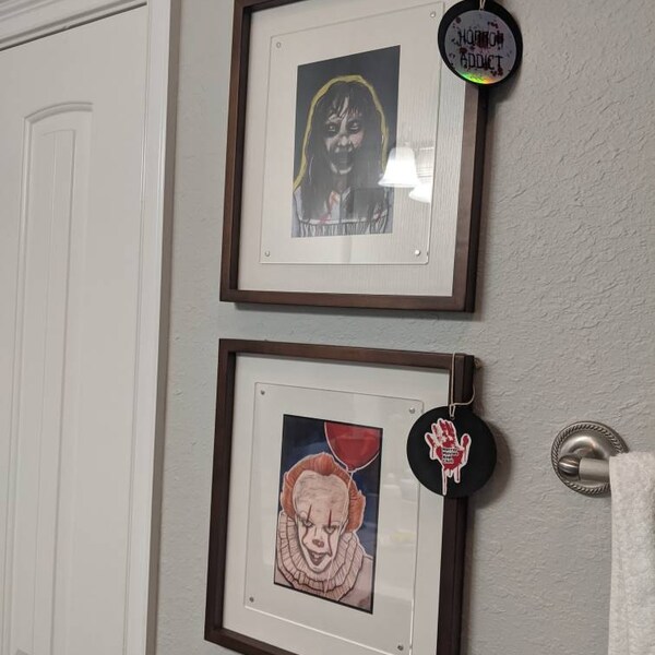 Art the Clown Santa Drawing 9x12 In. - Etsy