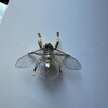 Cyberpunk Wasp Brooch - Sci Fi Silicon Insect Jewellery - OOAK Unique ...
