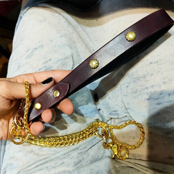 Noseband With Chain Lazypony, Handcrafted Cavesson With Chain, Metal ...