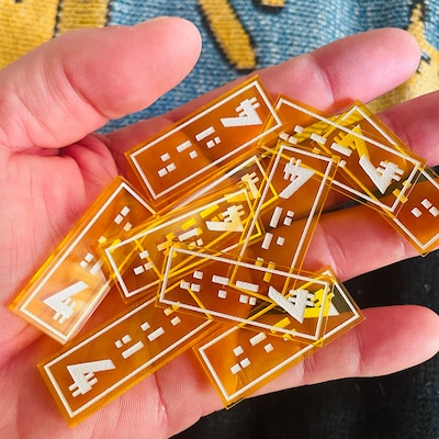 SW Theme Galactic Acrylic Currency/credits Tokens - Etsy Canada