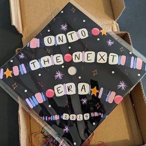 Taylor Swift Graduation Cap, Eras Grad Cap, Lover Era Graduation Cap ...