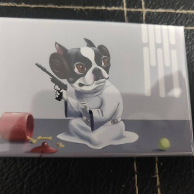 Princess Terrier Boston Terrier Magnet, Boston Terrier Gift, Boston ...