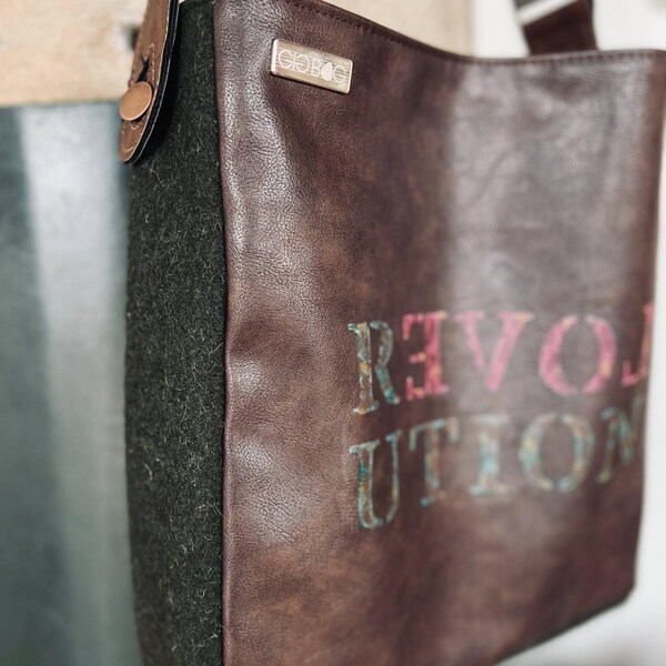 Metal "handmade" Bag Purse Labels, Rectangle/oval Multiple Colors ...