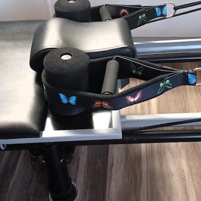 Pilates Straps, Pilates Reformer Straps, Pilates Double Loop Padded ...