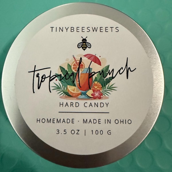 Peach Hard Candy Squares | Homemade Candy | Small Batch - Etsy