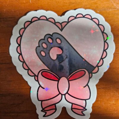 Chicken Nuggets Glossy or Holo Sticker, Nuggets, Waterproof Sticker ...