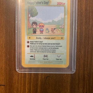 Hand Painted Commemorative Cards Based on Pokemon Designs, Valentine's ...