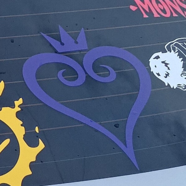 Kingdom Hearts Decal, Keyblades Car Decal, King Mickey, Kingdom Hearts ...