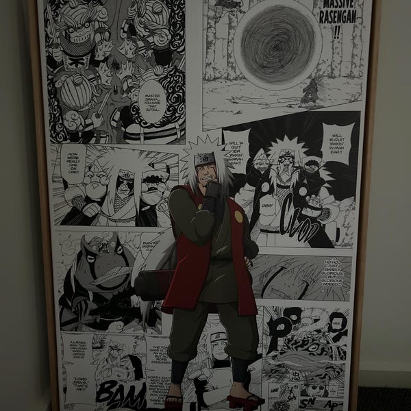 Manga Poster - 'yato' Yaboku - Curated Manga Panels - Digital Print - Etsy