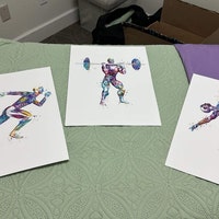 DIGITAL DOWNLOAD Runner Muscles Wall Art Watercolor Print Chiropractor ...