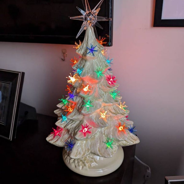 8" Ceramic FALL Tree - Etsy