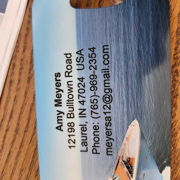 Royal Caribbean International Cruise Ship Luggage Bag Tags With Your ...
