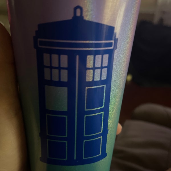 Tardis Decal Good for Car Truck Laptop Window. Sticks to Any Clean ...