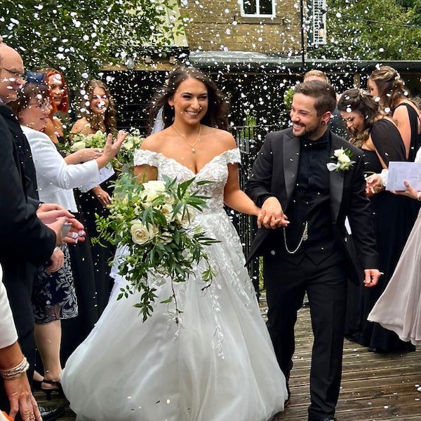 Snow Confetti Snowfetti® Biodegradable 100% Natural Water Soluble ...