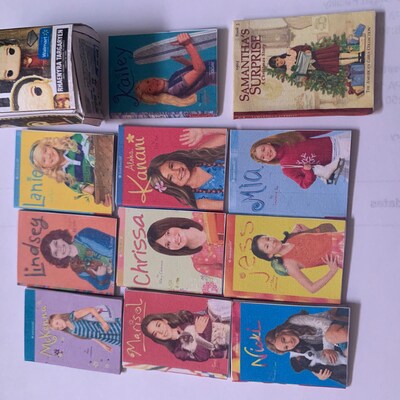 7 Realistic Miniature assigned Reading Books for 1/6 Scale Dolls Like ...
