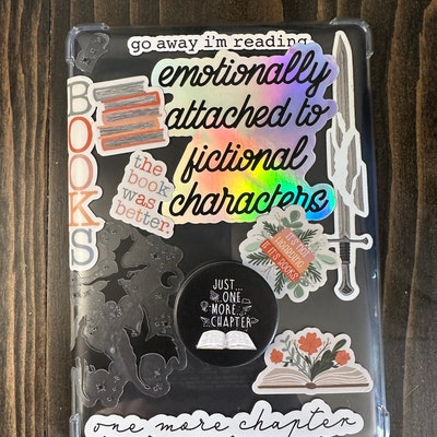 Bookish Sticker Sheet Book Waterproof Stickers Book Worm Gifts Reader ...