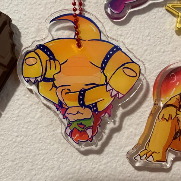 Omori Acrylic Keychain - Sunny Basil Mari Hero Kel Aubrey - Etsy