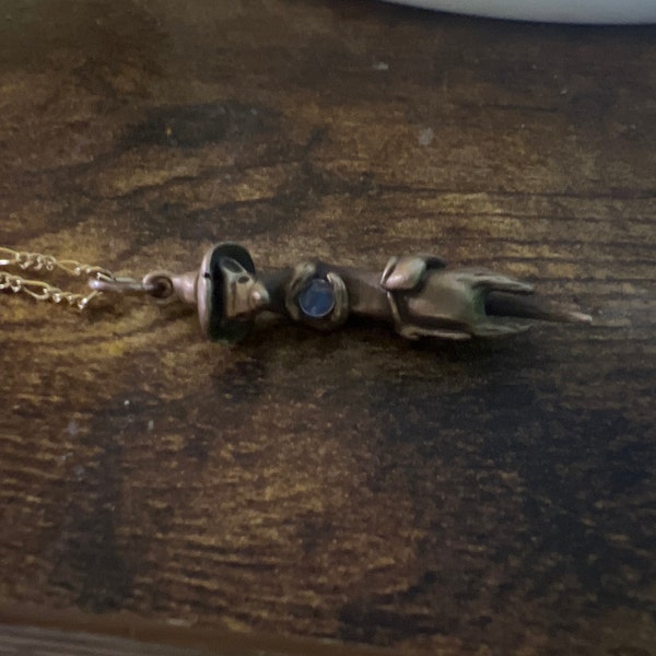 Wizard Weasel Necklace!! Adopt a Ferret Pendant in Sterling Silver ...