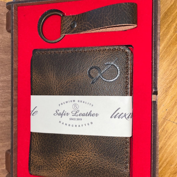 Italian Leather Slim Wallet – Rustic, Minimal and Timeless - Etsy