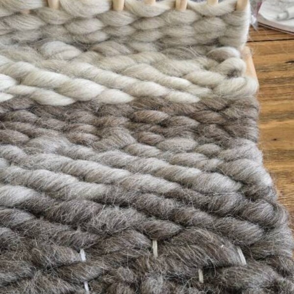 100% Wool Rag Rug Blanket Yarn Selvedge Strips (multi-coloured) - Etsy