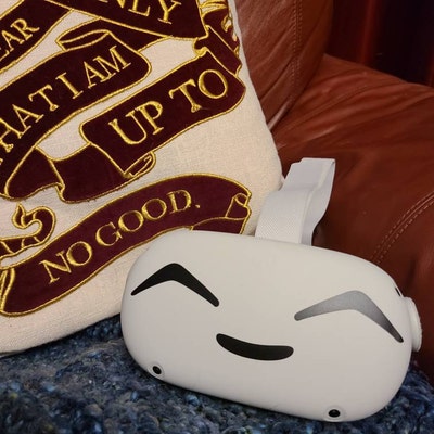 Grey Alien Eyes Decal for Quest 2 VR Headset, Laptops, Cars and More - Etsy