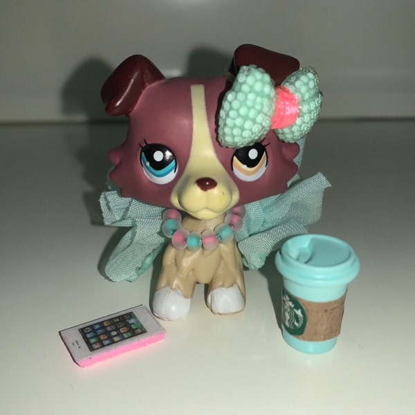 Littlest Pet Shop Clothes Lps Accessories *cat/dog Not Included *2pair ...