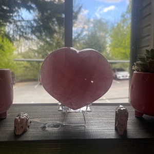 Crystal Heart Display Stands one - Etsy