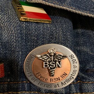 BSN Pins for Nurse Graduation Nursing Pin For Pinning | Etsy