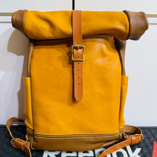 Leather Backpack Pattern Bundle With Video Tutorial /laptop Bag Pattern ...