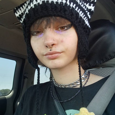 Hand Bag Eight Ball Design Crocheted Knit Purse Tote - Etsy