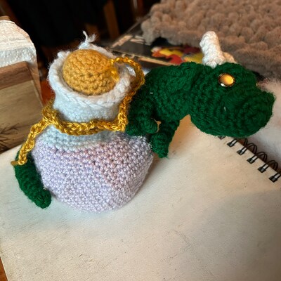 Sleepy Cthulhu Crochet Pattern, Cthulhu Pattern, Dnd, Crochet Pattern ...