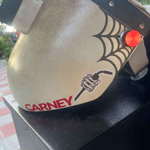 NUMBER 13 DECAL STICKER Outlaw Biker Custom Chopper Motorcycle Gas Tank ...