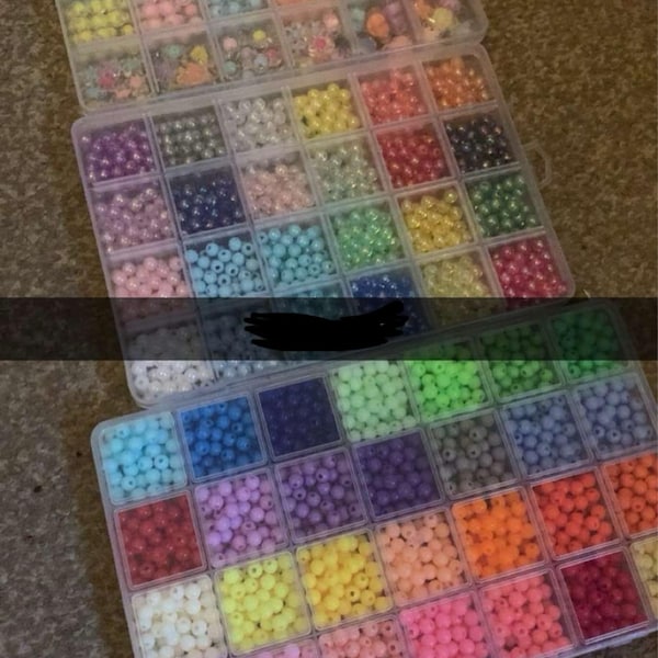 Beads Starter Kit, Boxes of Beads, Supplies to Make Your Own Jewellery ...