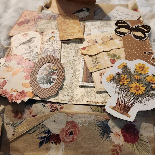 Handmade Botanical Notebooks/journals/diaries – Set of 2 - Etsy