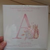 Personalised Peter Rabbit New Baby Card, New Baby, Personalised Card ...