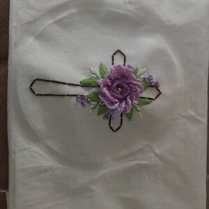 Highland Cow Hand Embroidery Pattern Floral Cow Printable Embroidery ...