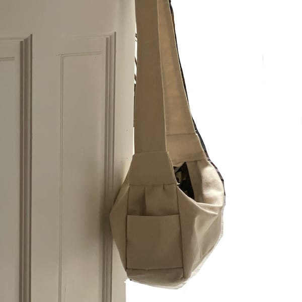 Side Pocket Shoulder Bag Sewing Pattern | Hobo Bag Easy Sewing Pattern ...