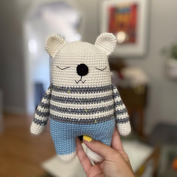 Amigurumi Crochet Pattern, Shrew Crochet Animal Pattern, Mouse Pattern ...