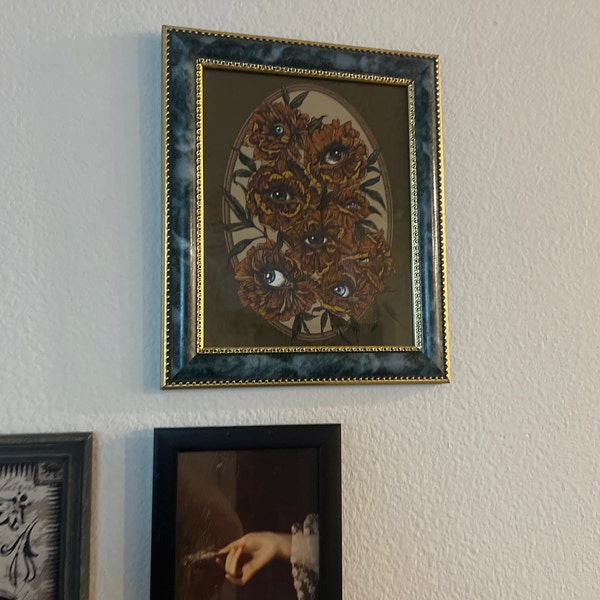 All Seeing Florals, Fantasy Cottagecore, Creepy Bouquet, Creepy ...