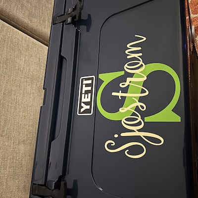 Personalized YETI Cooler Decals-personalized RTIC Cooler Decals-custom ...
