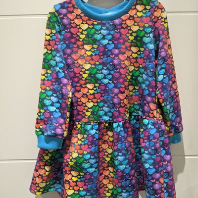 Low Waist Dress, Girl's Dress Sewing Pattern, Dropped Waist Dress ...