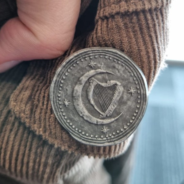 DND DRUID COIN, Large Dungeons and Dragons Charachter Coin D20 Rpg - Etsy