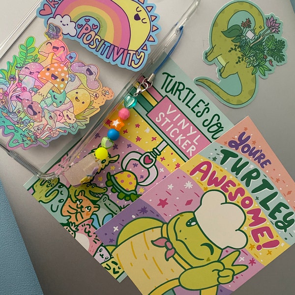 Positivity Sticker, Cute Vinyl Stickers for Laptops, Car Decals ...