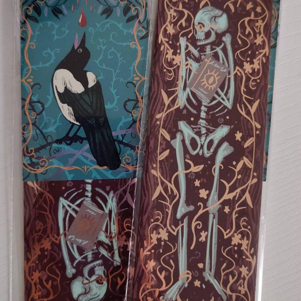 The Librarian Deluxe Bookmark (148x 52cm) Gold Painted Edges, Gothic ...