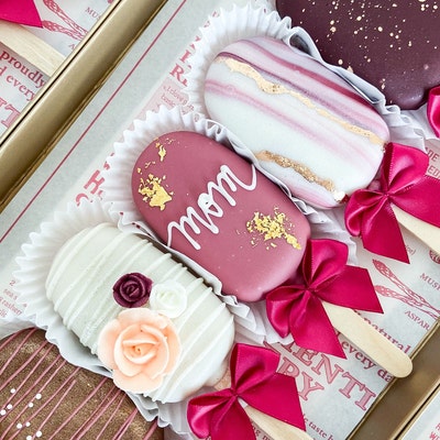 Custom Chocolate Covered Wrapped Pretzels - Etsy