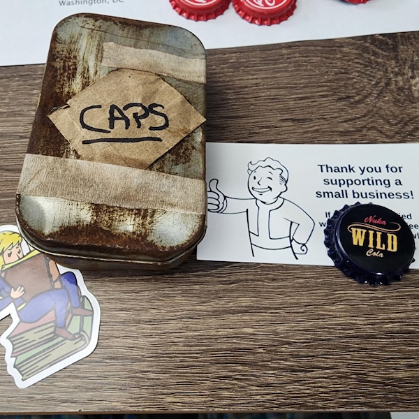 Unofficial Cap Stash Tins - Etsy